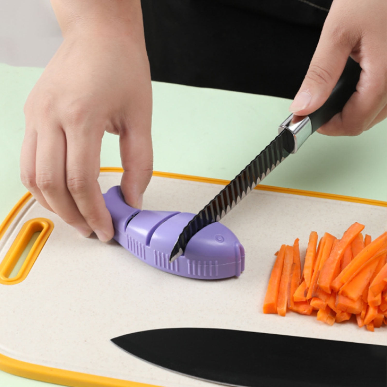 Visland Whetstone Anti-skip Magnet Bottom Creative Practical Knife ...