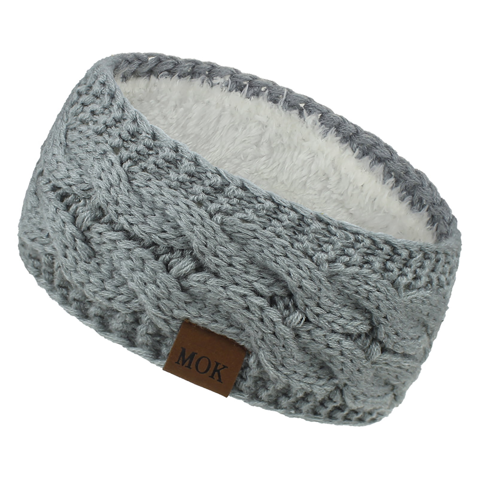 Visland Women Knit Headband, Fashion Elastic Soft Skin-friendly Plush ...