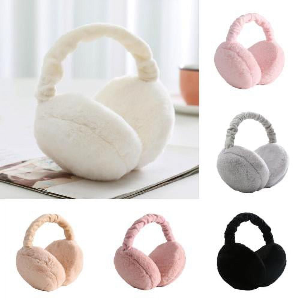 Visland Women Men Ear Muffs, Fashion Casual Solid Color Soft Cozy Plush ...