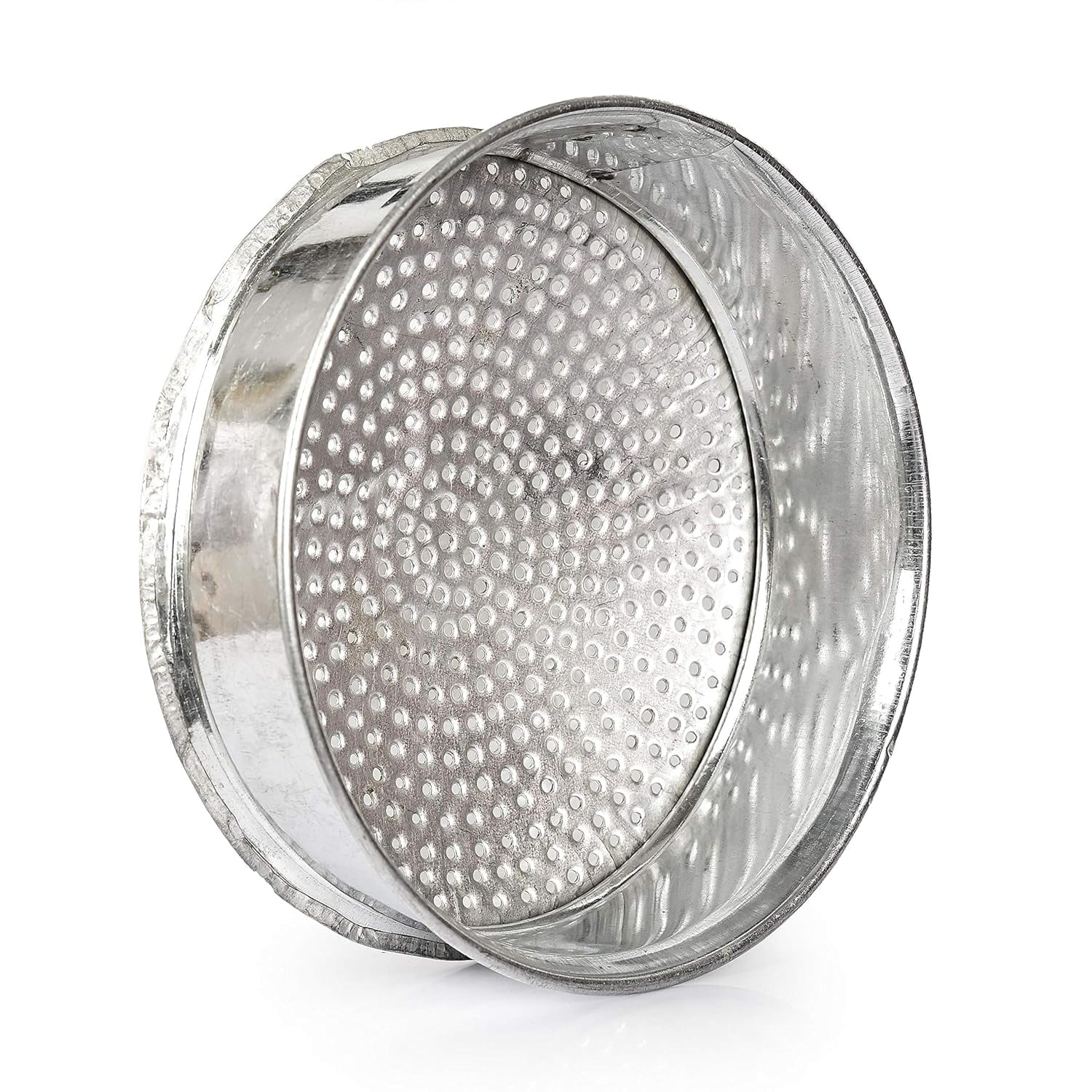 Vismays Iron Strainer Sieve Chalni Chalna Gehu Grain Rice Pulses Masala ...