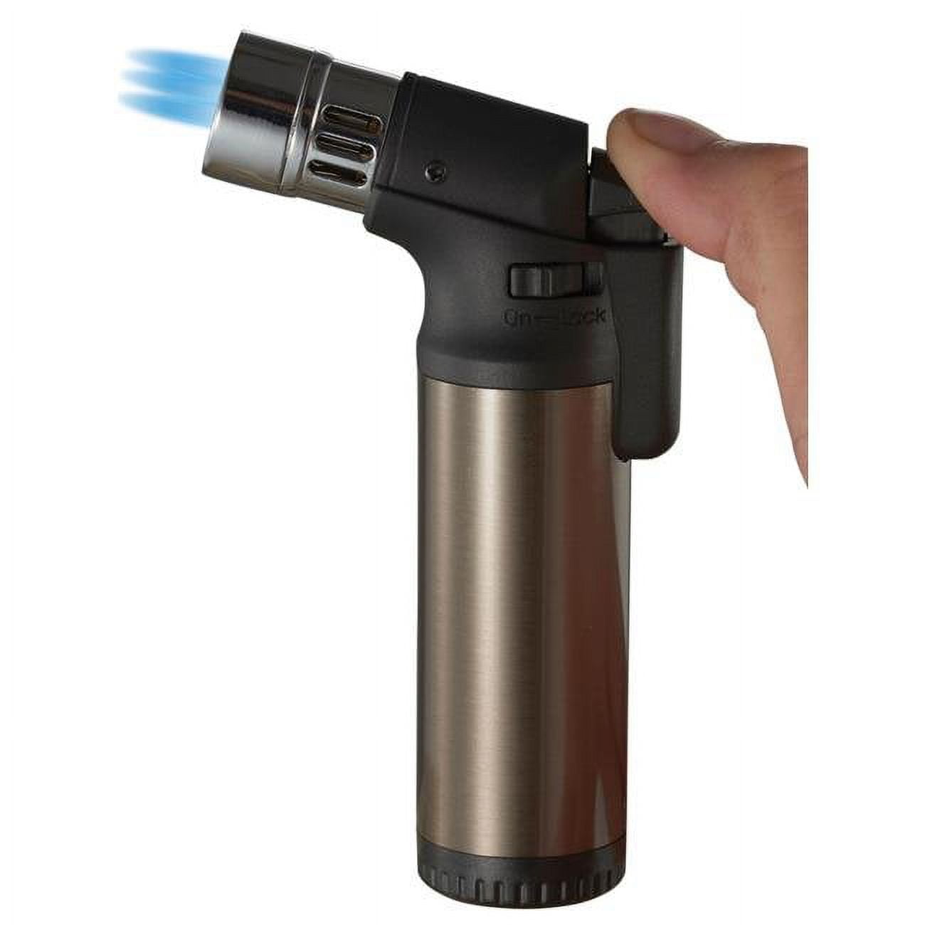 Visol Ares Quad Flame Torch Lighter - Gunmetal - Walmart.com