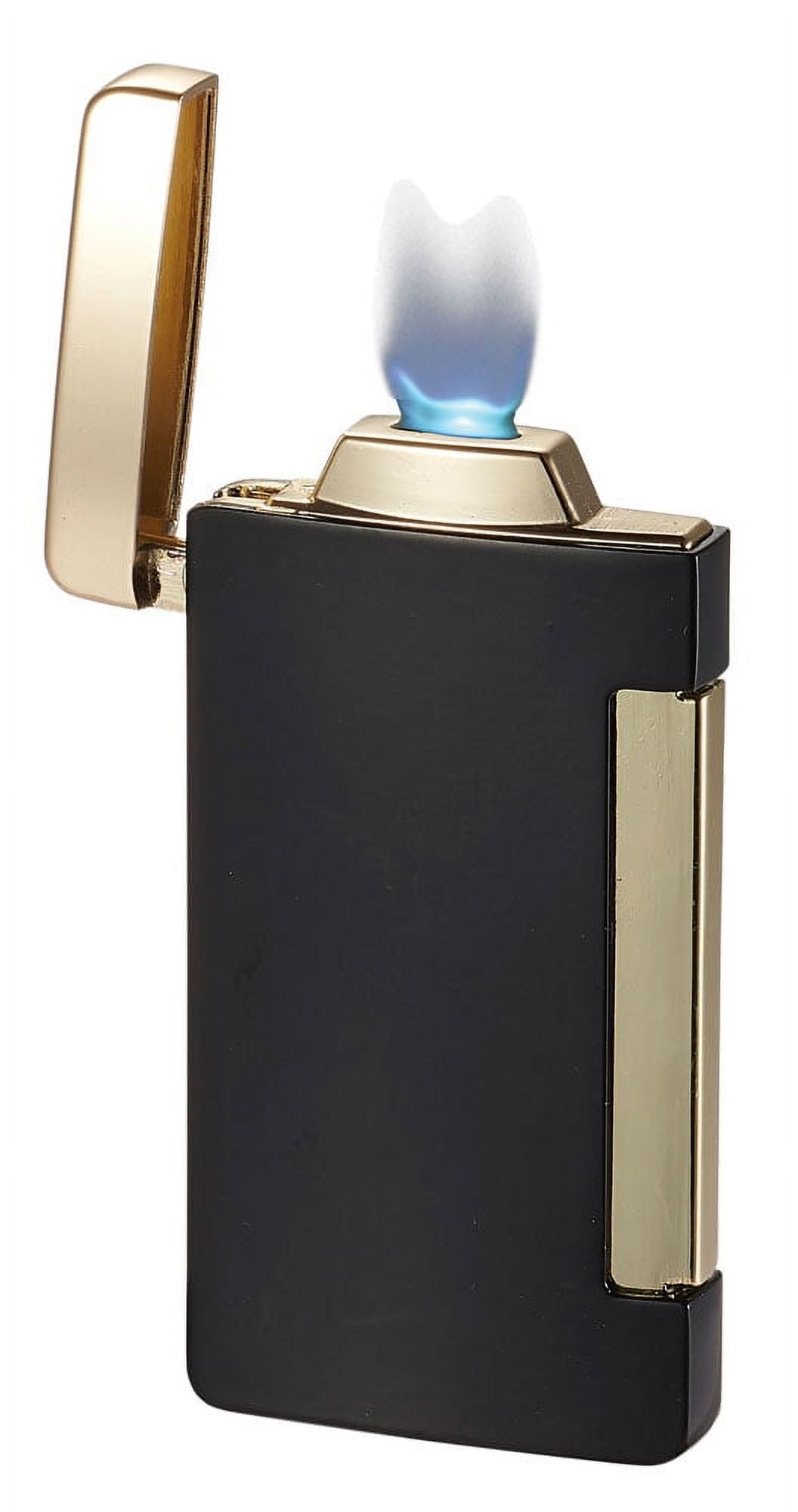 Visol Panther Flat Flame Ice Black Cigar Lighter - Walmart.com
