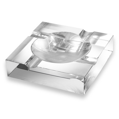 Visol Ramses Heavy Duty Crystal 4-Cigar Ashtray - Walmart.com