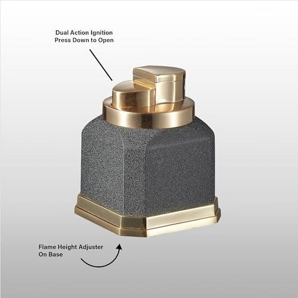 Visol Redferno Torch Lighter Quad Flame Refillable Gas Butane Lighter ...