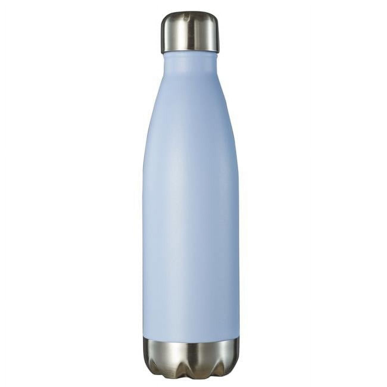 Visol VAC393PB 16 oz Marina Double Wall Water Bottle, Pastel Blue ...