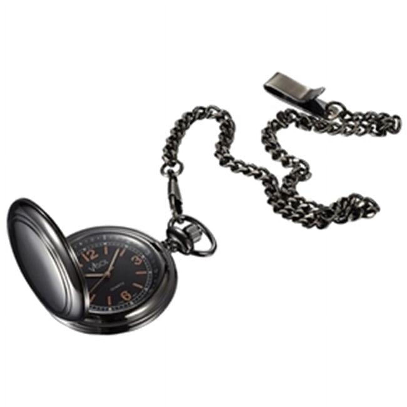 Visol VPW009 Diesel Gun Metal Pocket Watch - Walmart.com