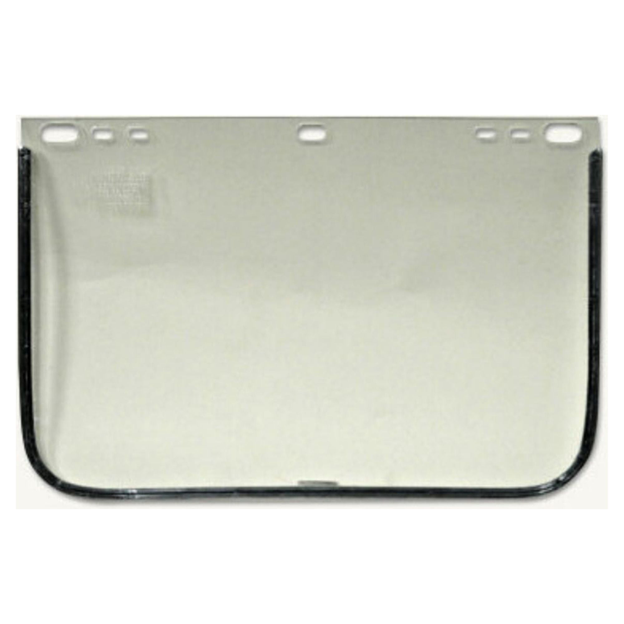 Visor, Clear, Aluminum Bound, 12 in L x 8 in H, For Jackson Safety ...