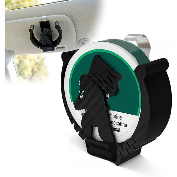 Visor Clip Holder for ZYN - Fits Pouch Tin Brands - Versatile Storage ...