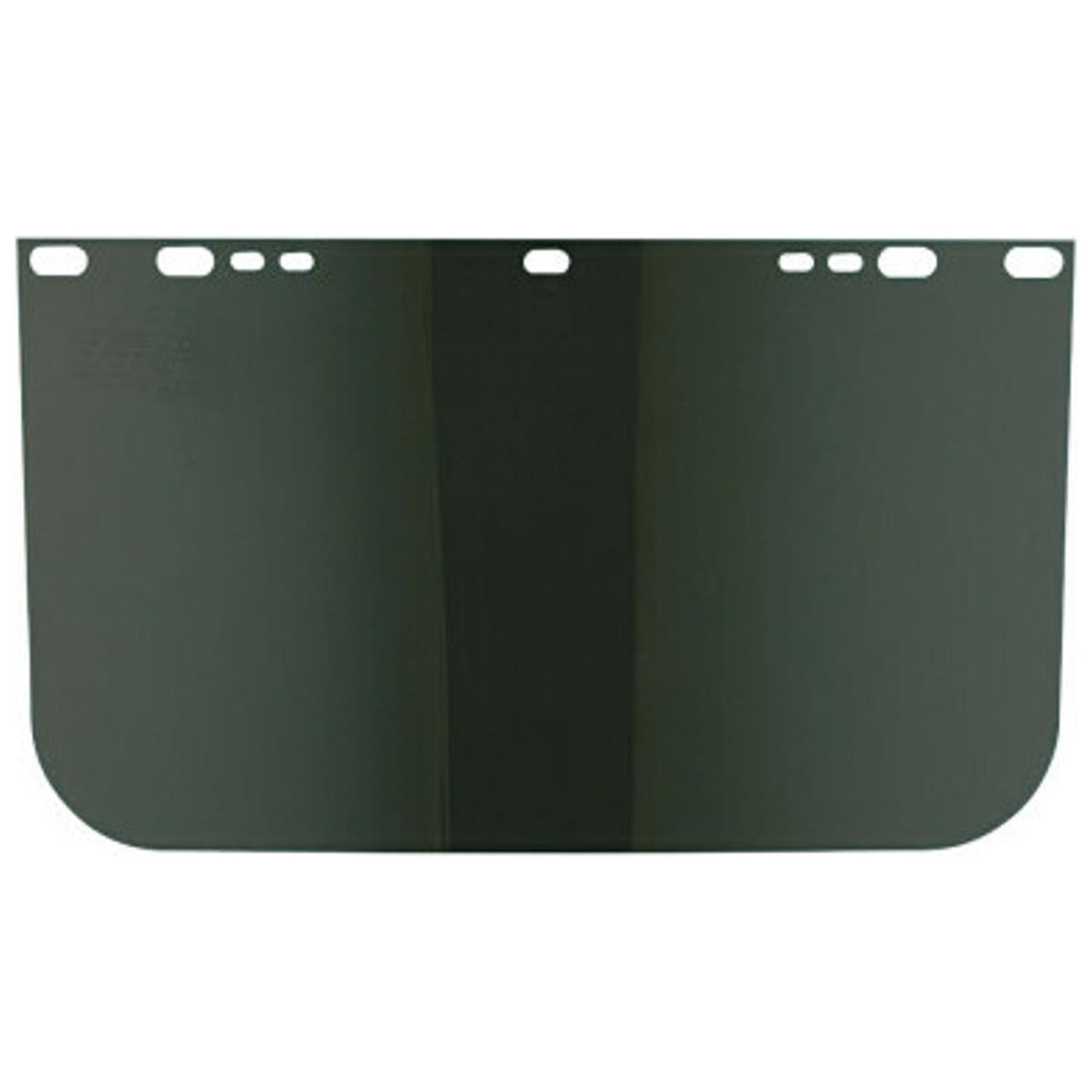 Visor, Dark Green, Unbound, 15-1/2 in L x 9 in H, for Jackson Safety ...