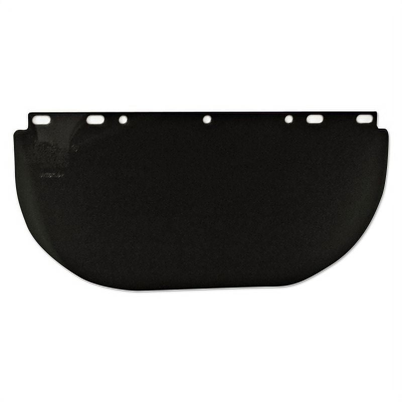 Visor, Dark Green, Unbound, 16-1/2 in L x 8 in H, For Fibre-Metal® Head ...