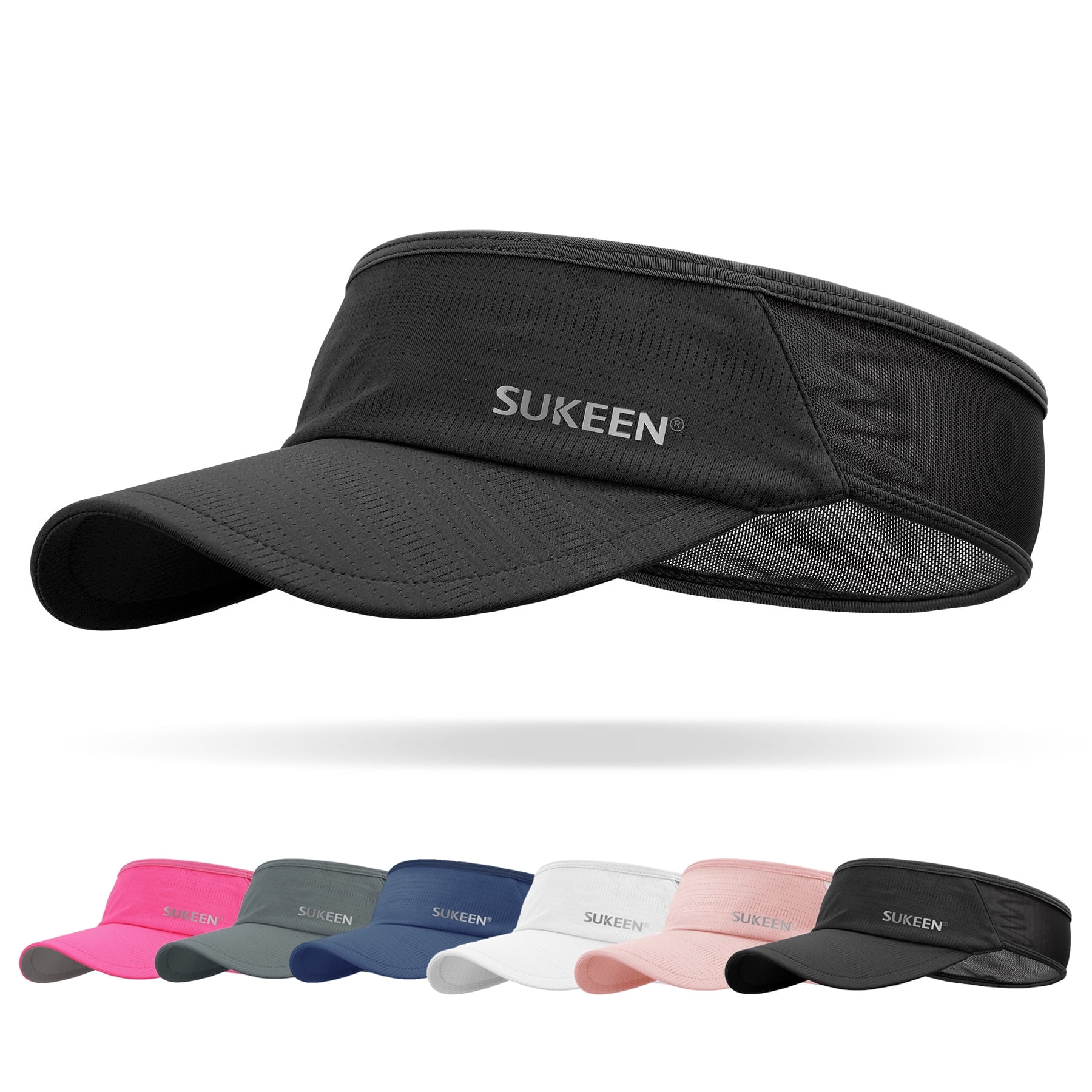 Visor Hats for Men Women Stretchy Sports Visor Comfortable Lightweight ...