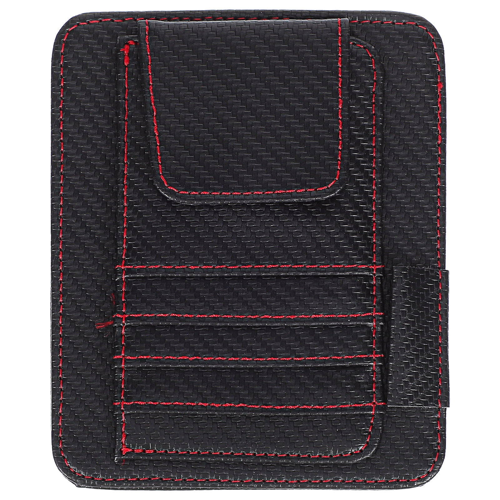 Visor Organizer Auto Visor Storage Multi-Pocket Visor Storage Pouch Car ...
