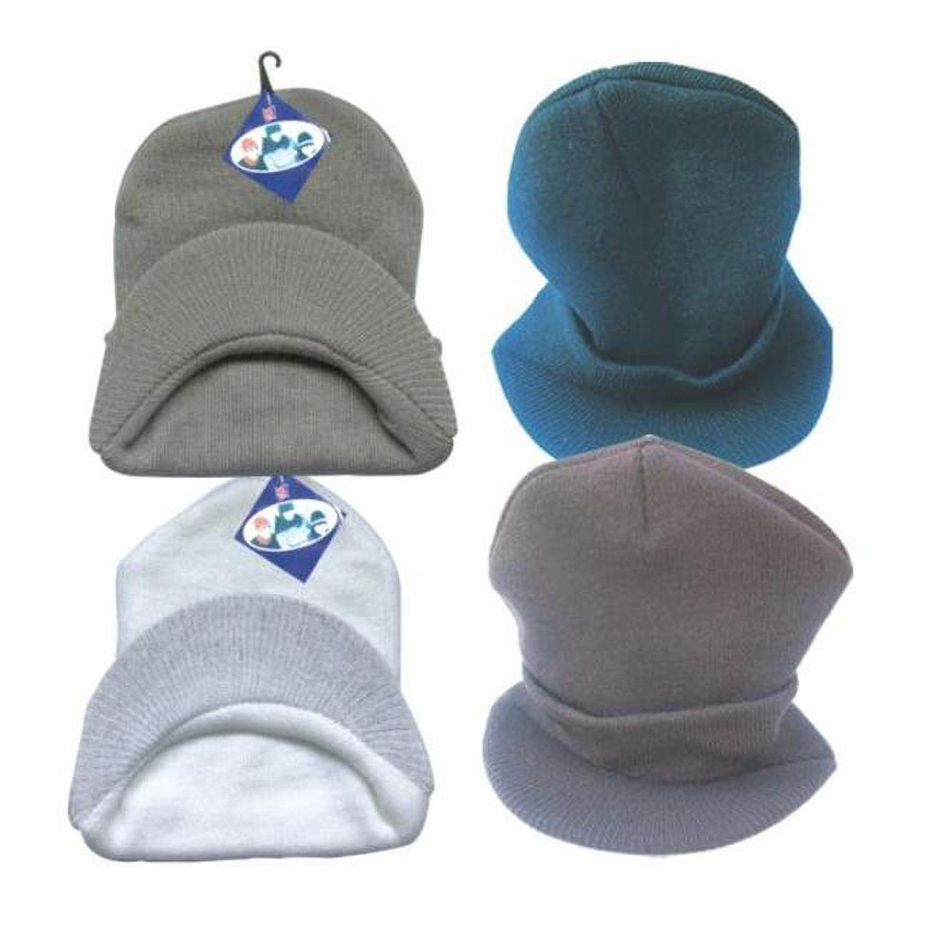 Visor Ski Hats - Black Only Case of 72 - Walmart.com