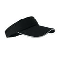 Unisex Solid Cotton Visor Cap - Adjustable hat for Golf & Tennis ...