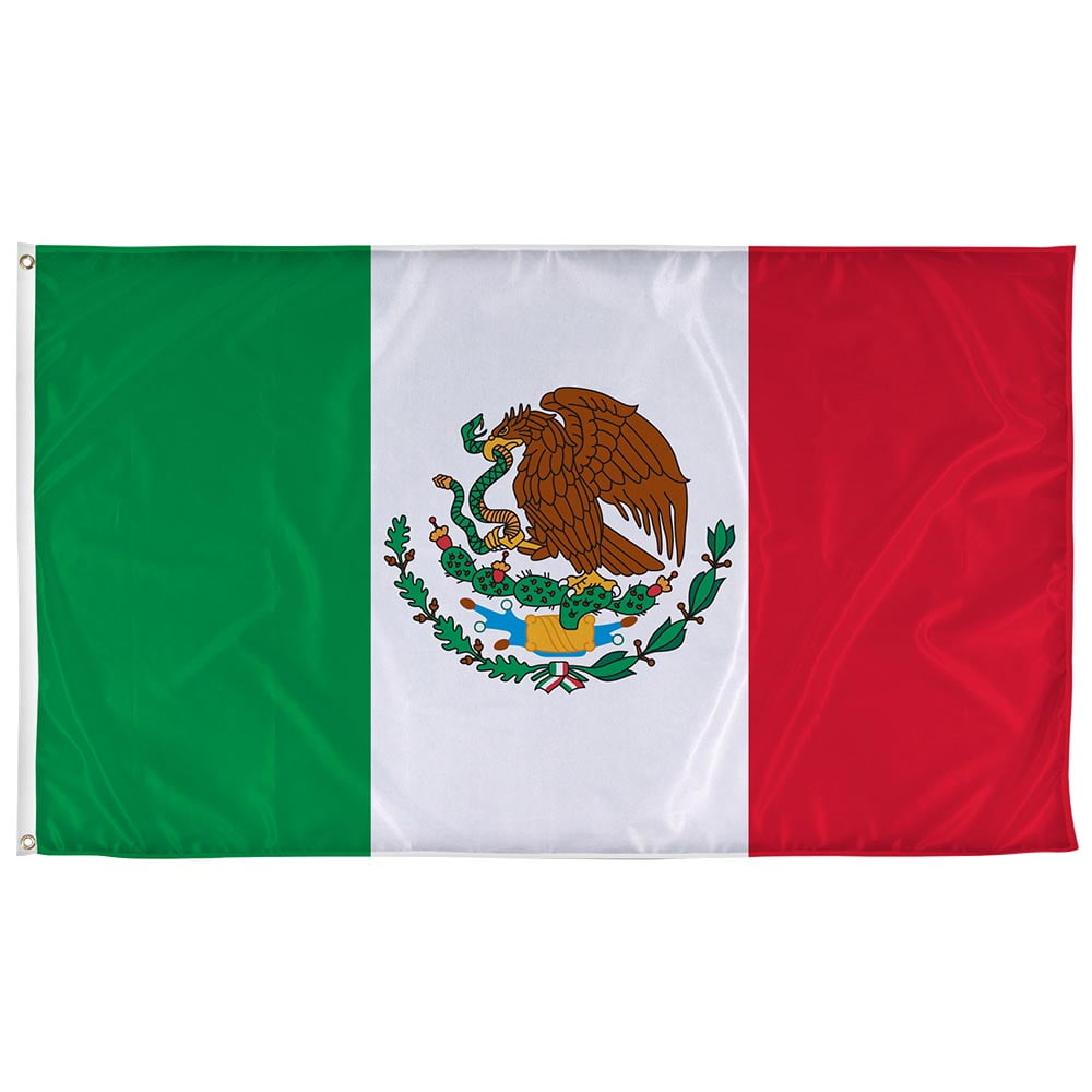 Vispronet 3ft x 5ft Mexico Flag, Flag Only, Outdoor Mexican Country ...