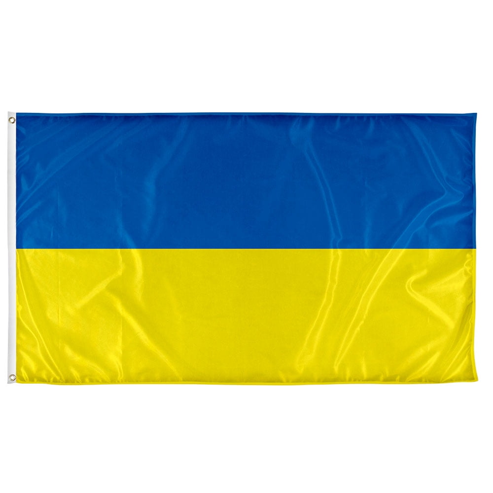 Vispronet 3ft x 5ft Ukraine Flag, Flag Only, Indoor/Outdoor Decoration ...