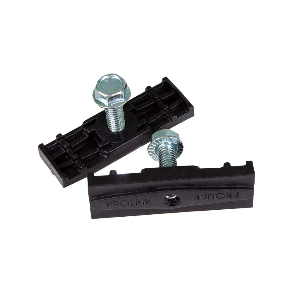 Vispronet Chain Link Fence Sign Mounting Brackets, .75in x 2.75in Nylon ...