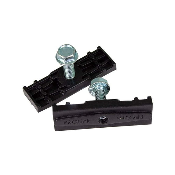 Vispronet Chain Link Fence Sign Mounting Brackets, .75in x 2.75in Nylon ...