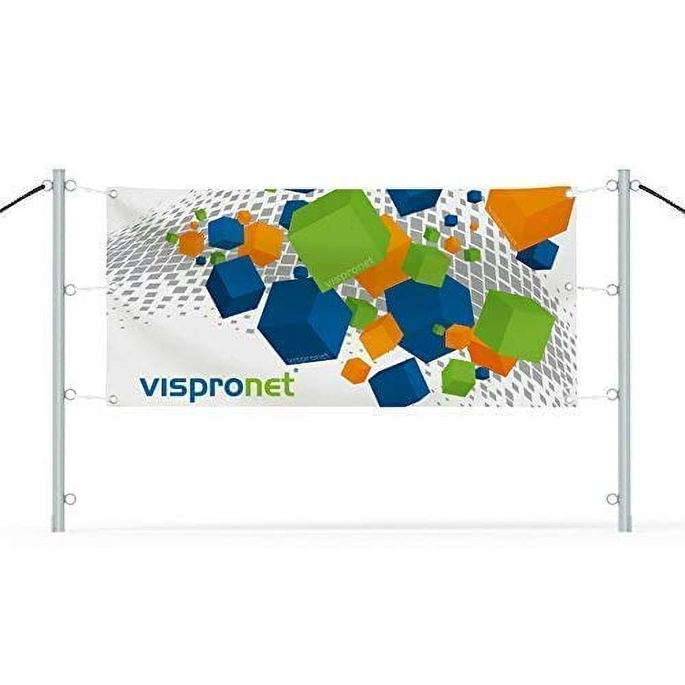 Vispronet Horizontal Banner Stand – 13.5lb Banner Holder Stand for ...