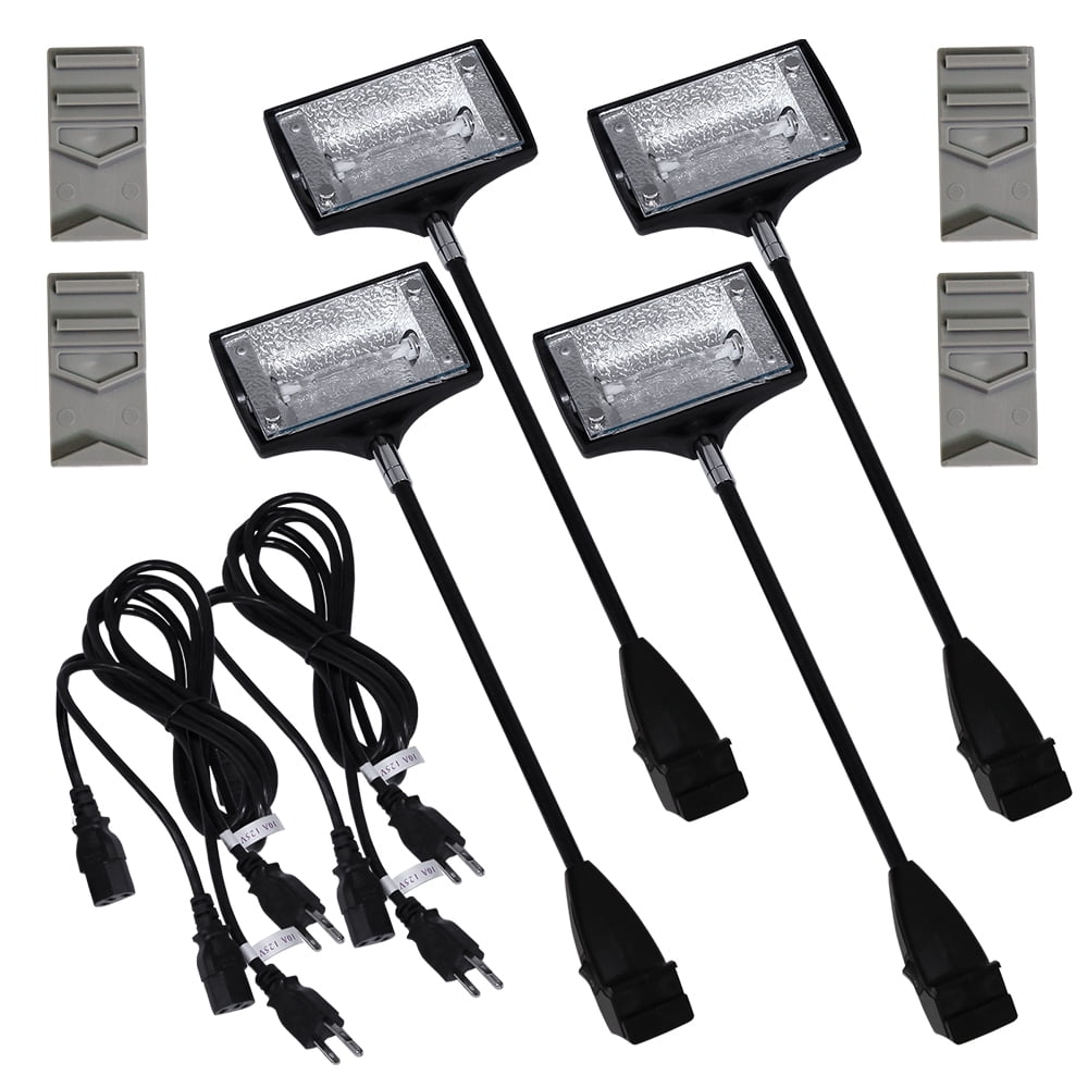 Vispronet Trade Show Lights – 150w Halogen Spot Lights with Bulbs ...