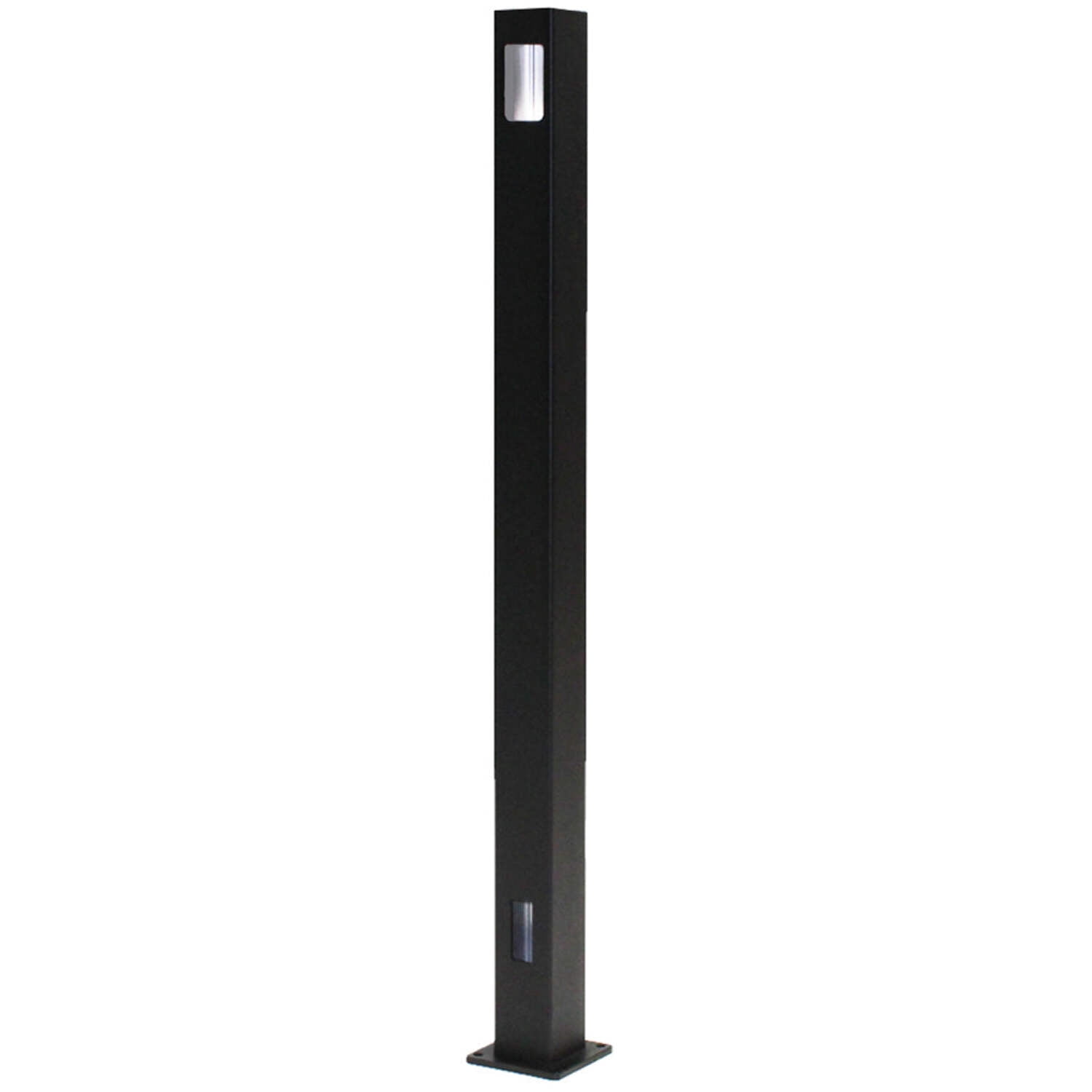 Vista Aluminum Post Black - Walmart.com