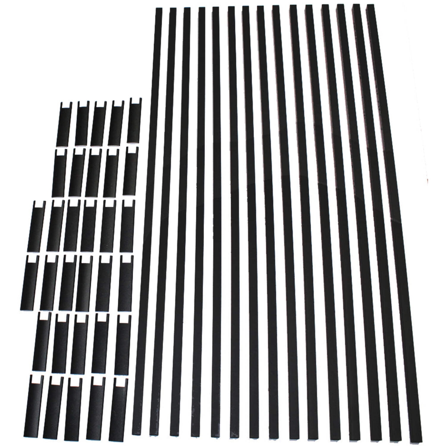 Vista Aluminum Rail Kit Black - Walmart.com