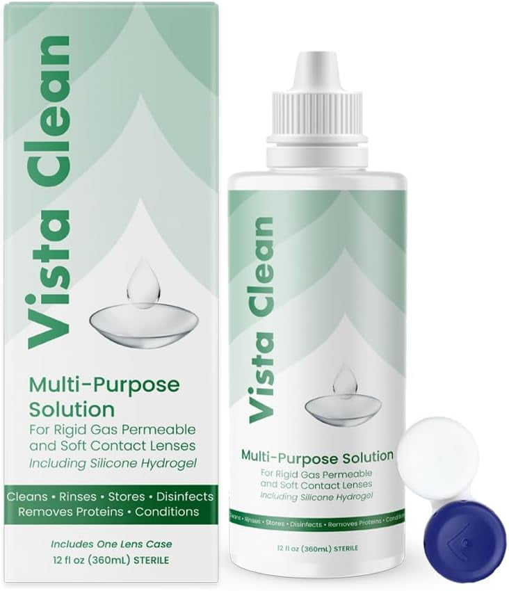 Vista Clean Multi-Purpose Solution for Scleral and Gas Permeable ...