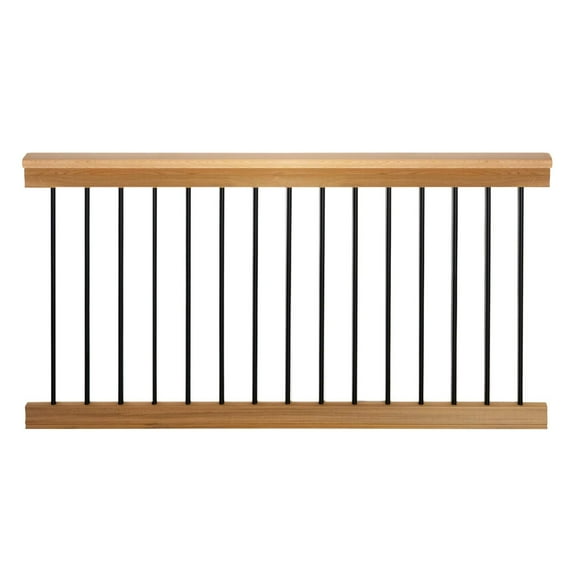 Vista Cedar Deck Railing Kit - Walmart.com