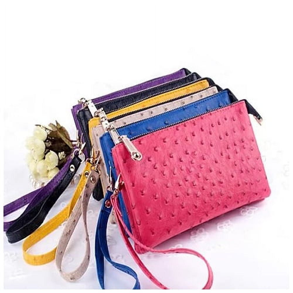 OMG OMG FAUX OSTRICH LEATHER PURSES - Walmart.com