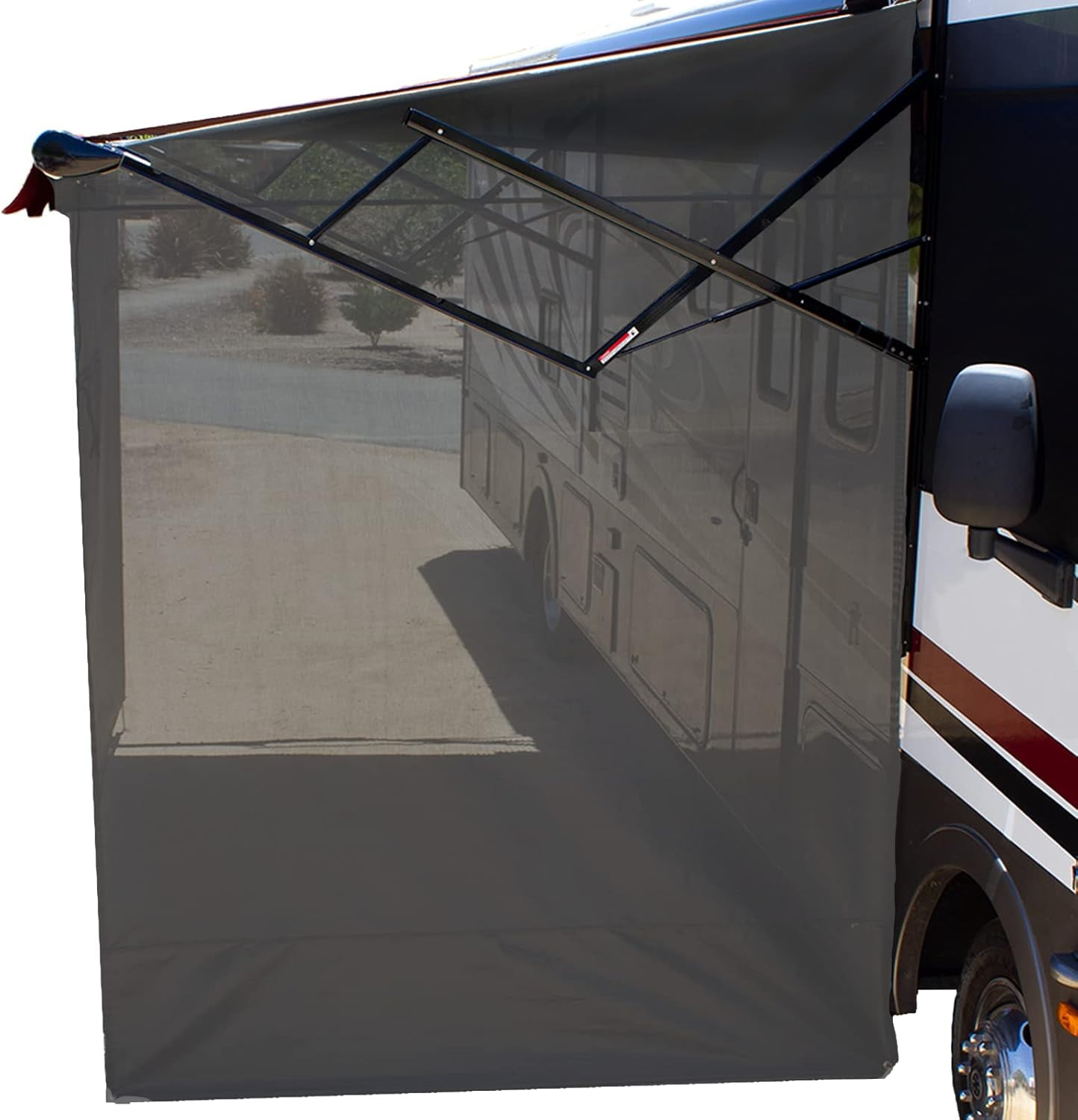 - Vista Side Shade - RV Awning Shade Screen - Solar Mesh Sun Shade ...