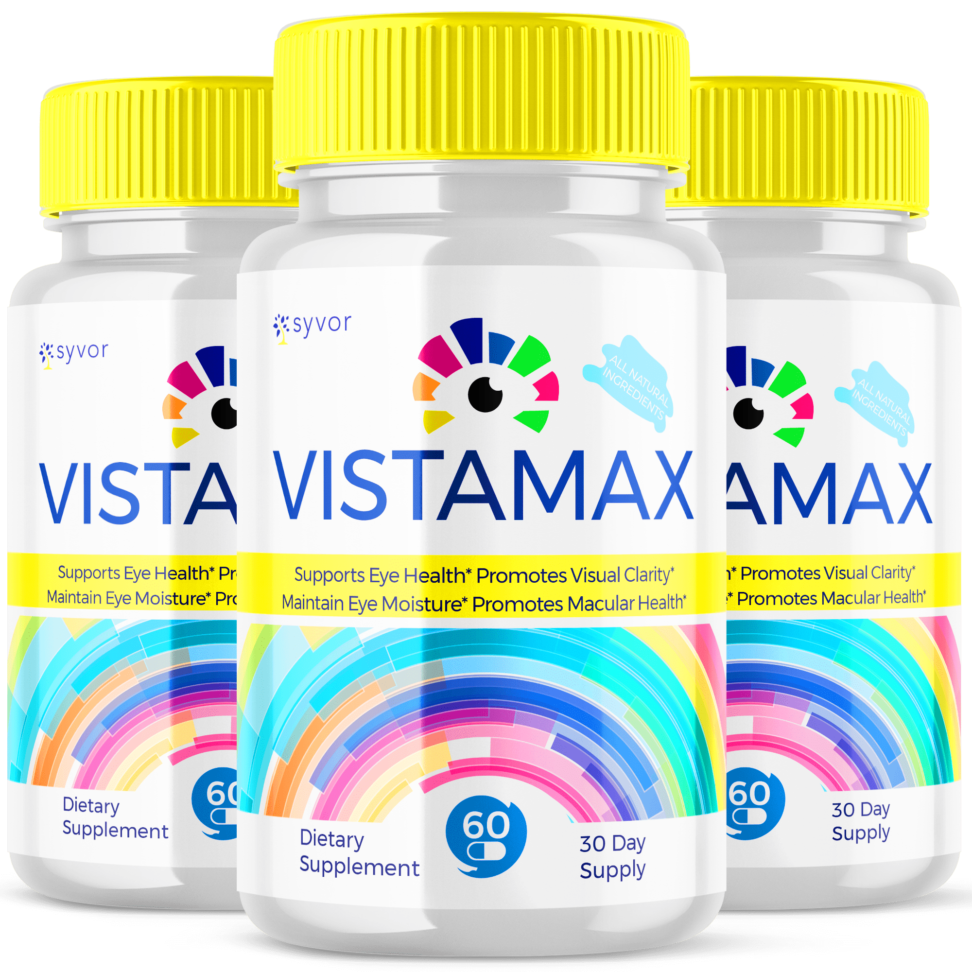 Vistamax Advanced Eyes Support Supplement 180 Capsules - Walmart.com