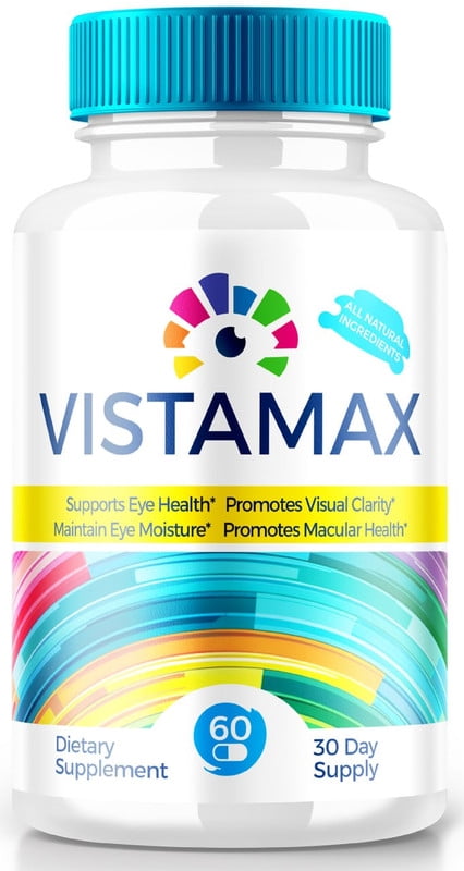 Vistamax Capsules, All-Natural & Healthy Eye Care, Premium Formula for ...