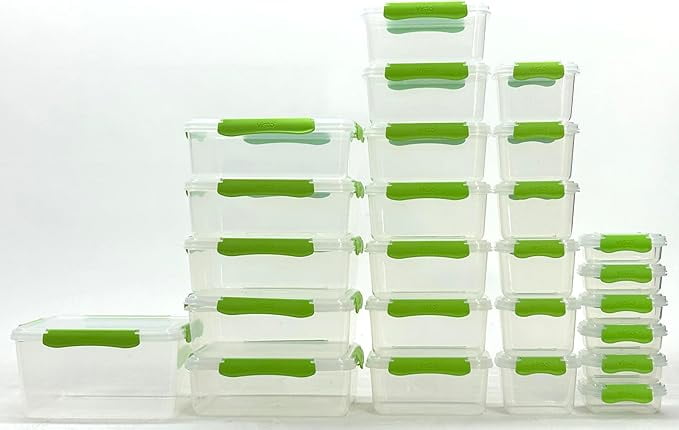 Visto Fresh 25 Piece Value Pack, Real-Seal Latch Lids Included ...