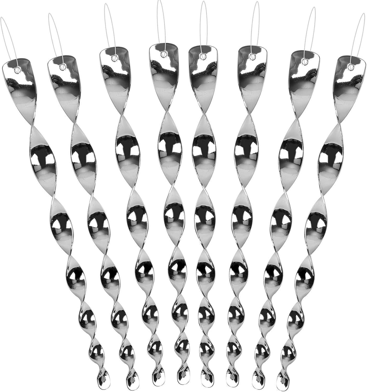 Visual Bird Deterrent For Gardens, Glossy Finish Reflective Scare Rods ...