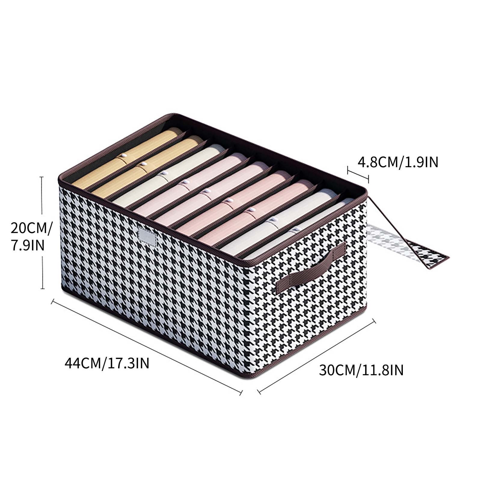 Visual Clothes Storage Bag, Portable Wardrobe Sorting Box, Foldable ...