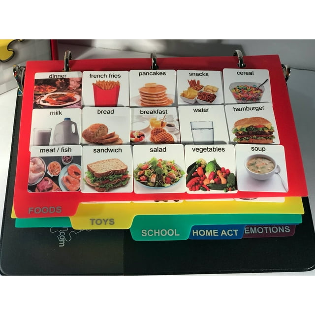 Smile4Autism Visual Communication Book: Early Education Flashcards for ...