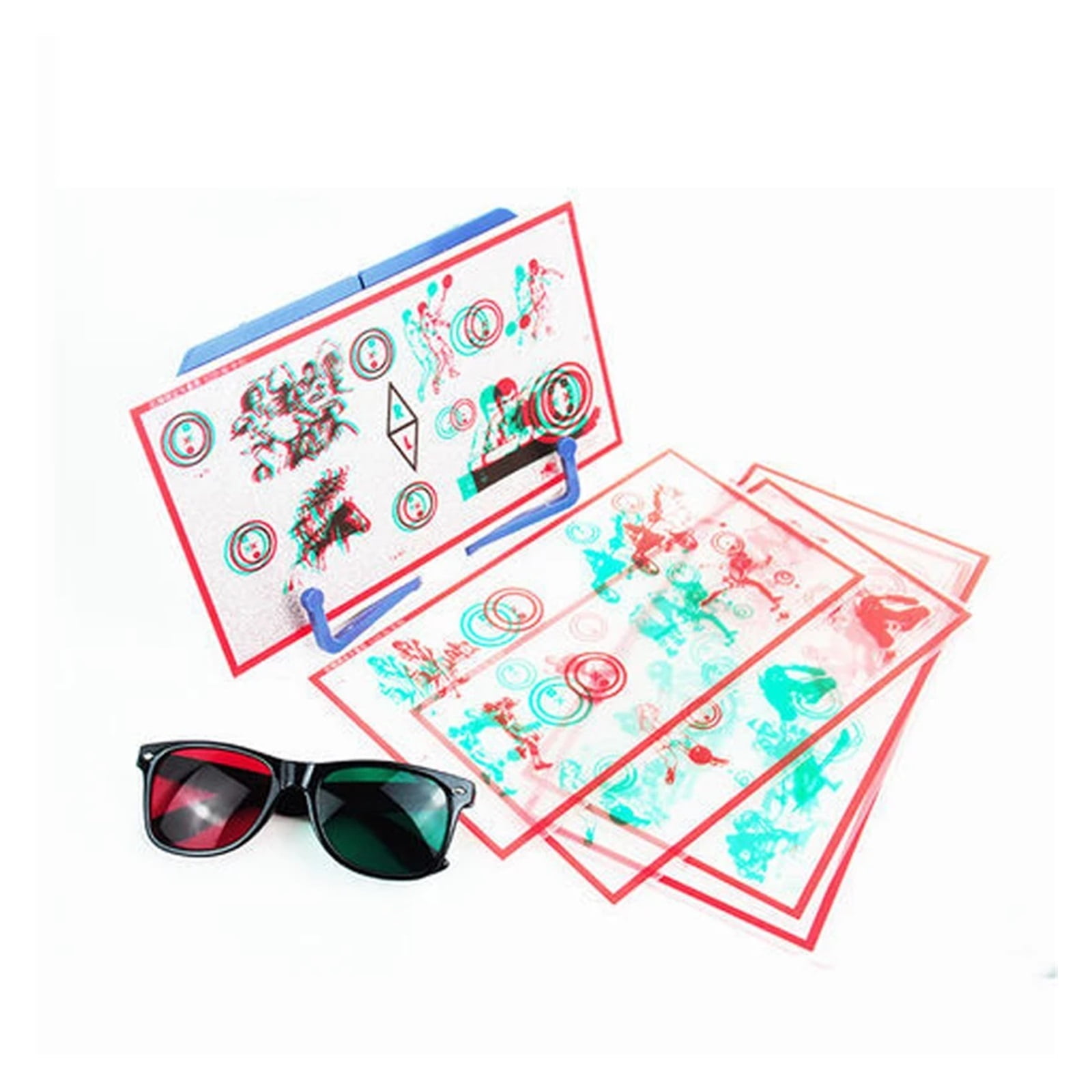 Visual Correction,Stereo Eye Training Device, Vision Therapy, Red ...