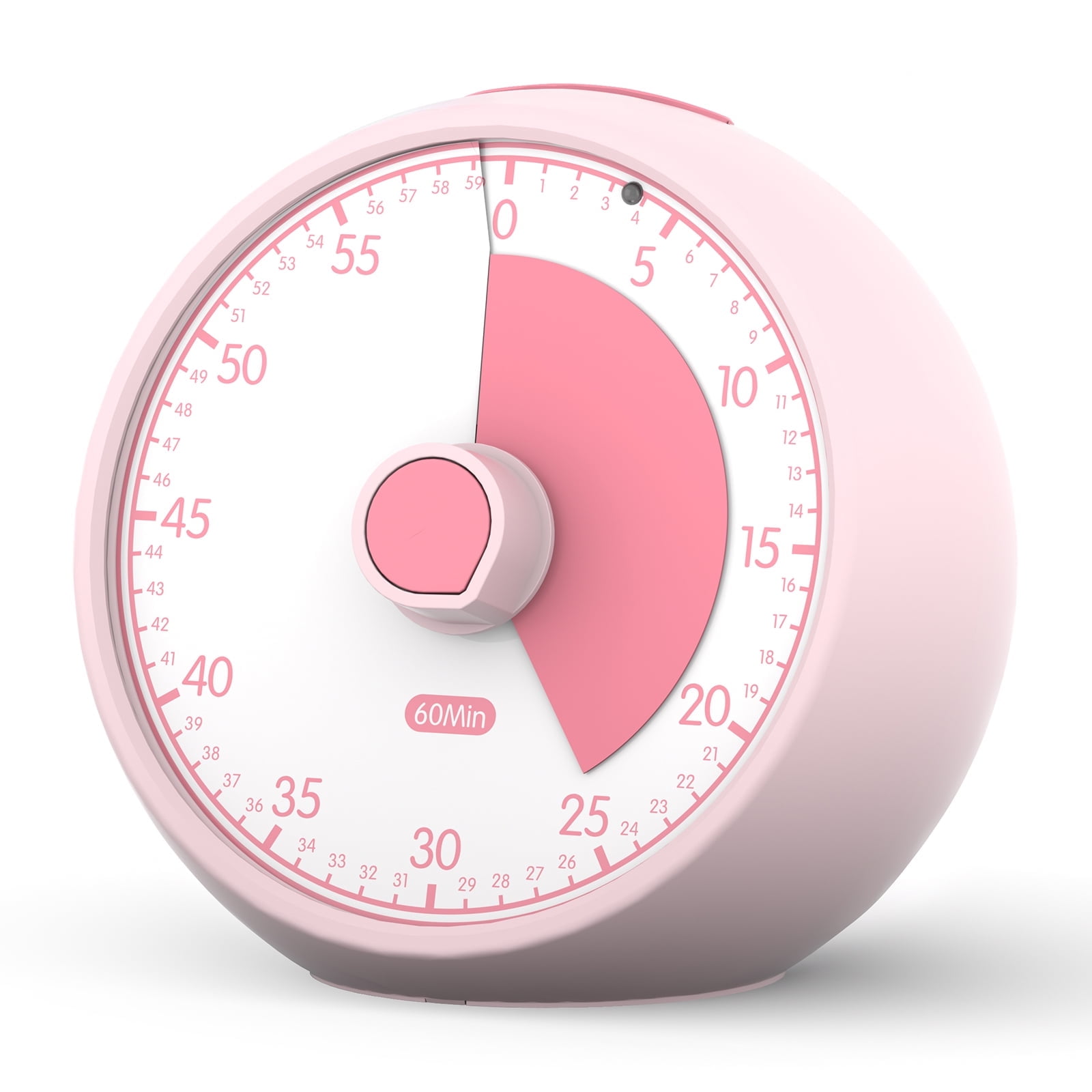 Visual Countdown Timer for Kids – 60-Minute Easy Twist-Set, Silent ...
