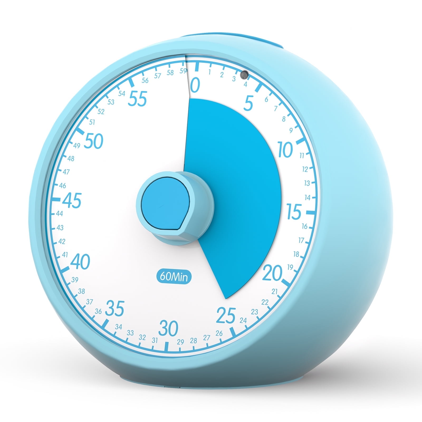 Visual Countdown Timer for Kids – 60-Minute Easy Twist-Set, Silent ...
