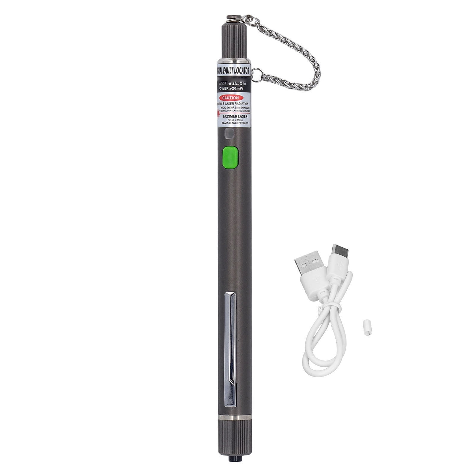 Visual Fault Locator 20KM Fiber Optic Cable Tester Source Meter ...