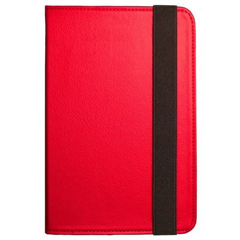 Visual Land 7-inch ProFolio Universal Tablet Case - Red - Walmart.com