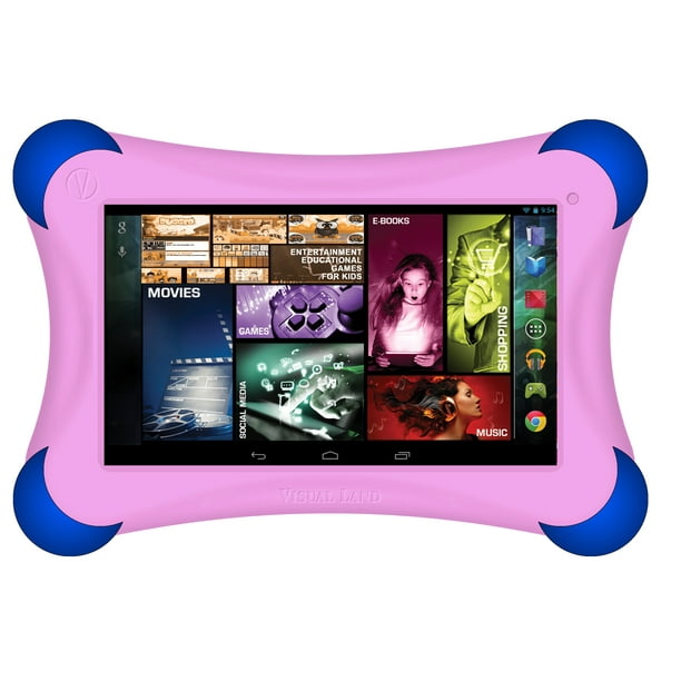 Visual Land Prestige 7" Quad Core Tablet 16GB includes Bumper - Walmart.com