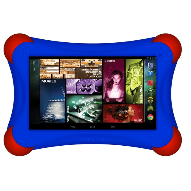 Visual Land Prestige 7" Quad Core Tablet 16GB includes Bumper - Walmart.com