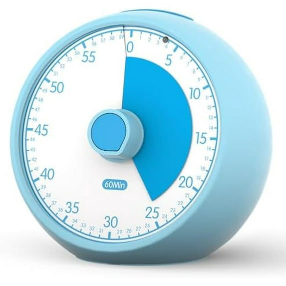 Visual Timer 60-Minute, Kids Timer for Homeschool Desk, Time Management ...
