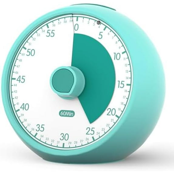 Visual Timer 60-Minute, Kids Timer for Homeschool Desk, Time Management ...