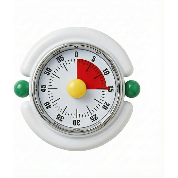 Visual Timer, Cute Magnetic Mechanical Kitchen Timer for Cooking, No ...