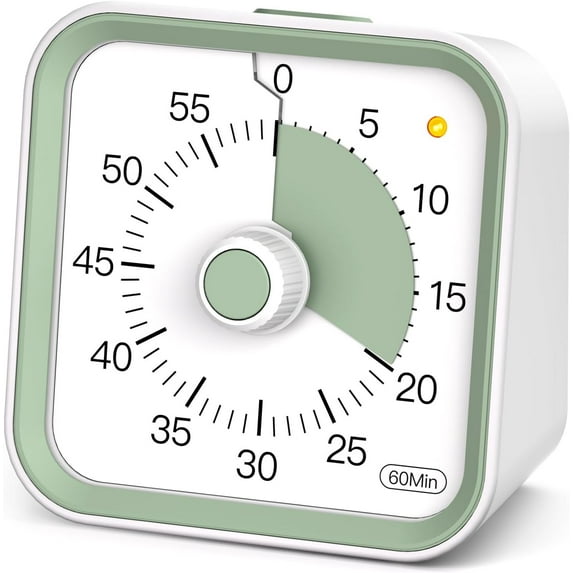 Visual Timer for Kids with Pause Function, 60 Minute Countdown Timer ...