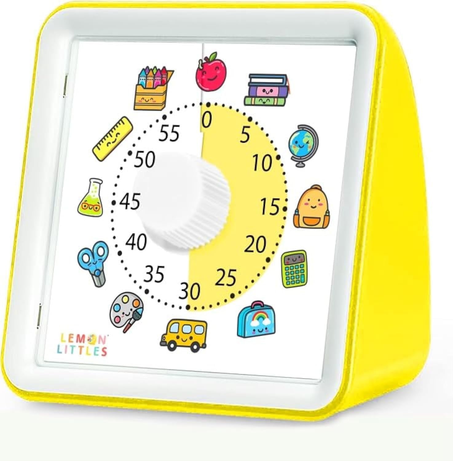 Visual Timer for Kids, Toddler, Autism, ADHD & Preschool Classroom - Animal Silent Countdown ...