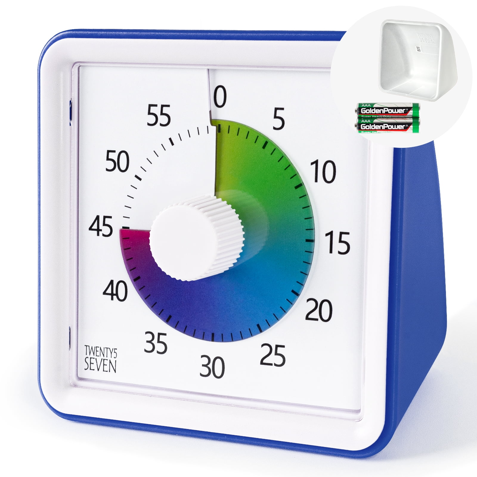 Visual Timer with Protective Case, 60-Minute Countdown Timer for Kids ...