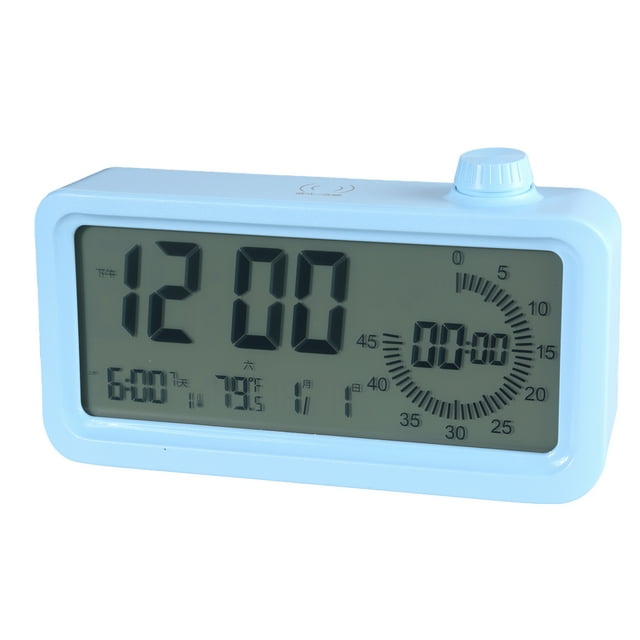 Visual Timer With Digital Alarm Clock, 60Minute Countdown, Adjustable ...